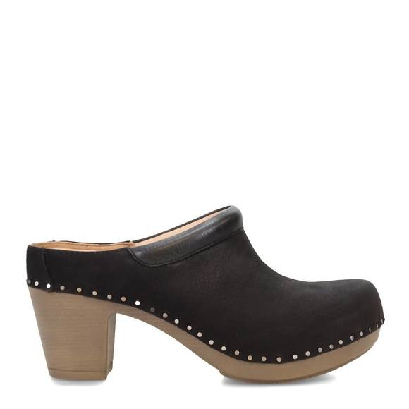 Dansko | Shoes | New Dansko Sammy Heeled Mule Medium Width In Black ...